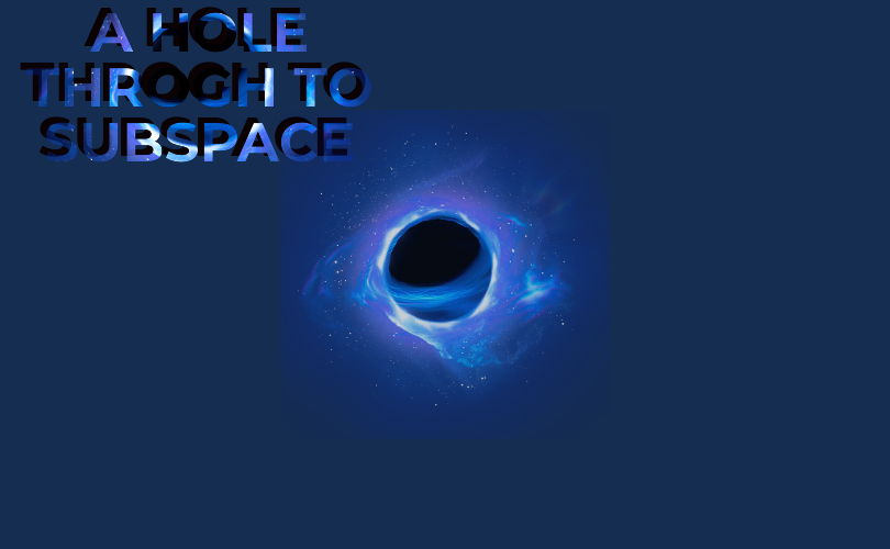 A hole through to subspace | MCreator A hole through to subspace | MCreator
